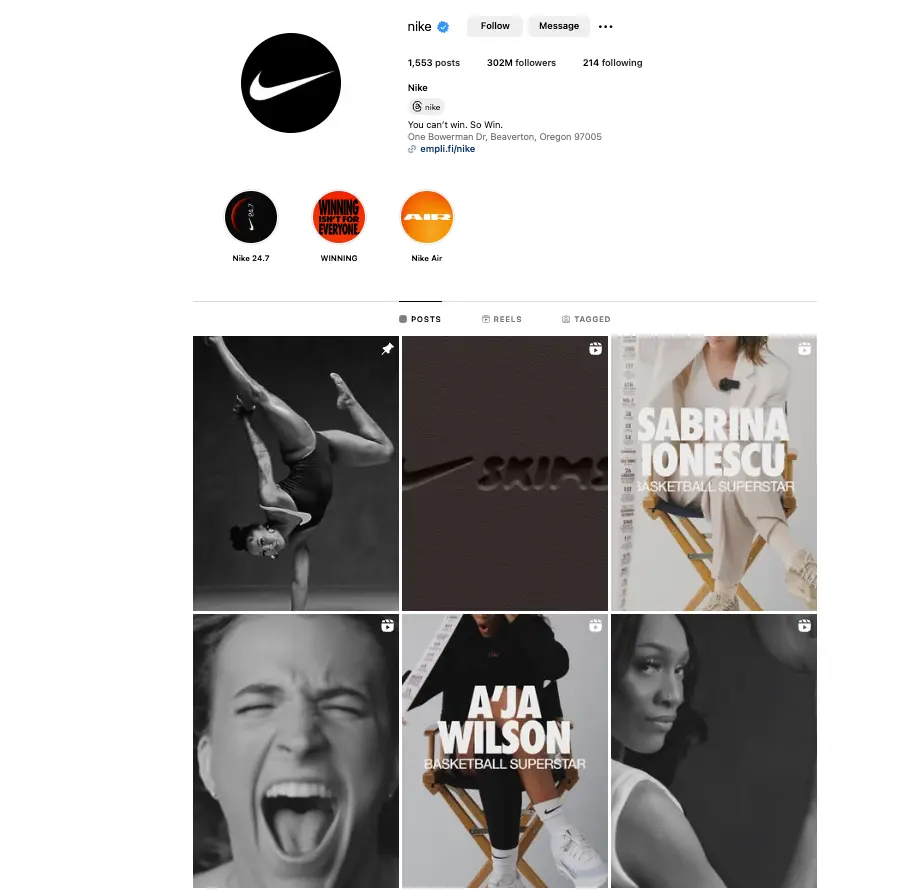 Nike-Marketing-Strategie – vom Swoosh zu einem Volltreffer